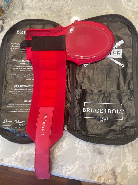 Bruce Bolt Premium Pro Sliding Glove Youth Red | SidelineSwap | Buy and ...