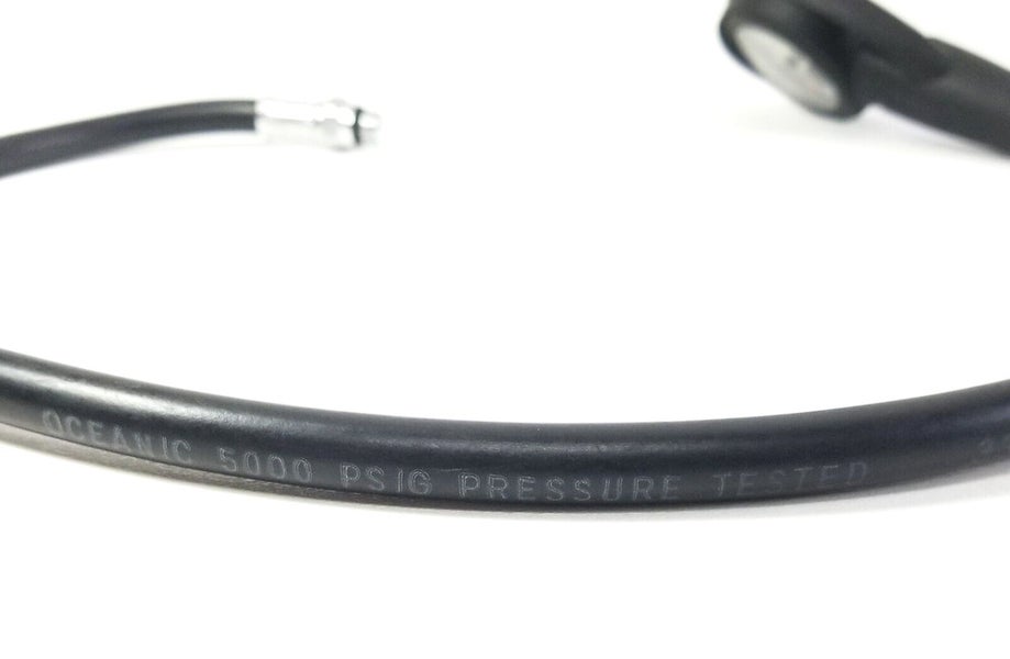 Oceanic Swiv 5000 PSI SPG Submersible Pressure Gauge Scuba Dive Boot ...