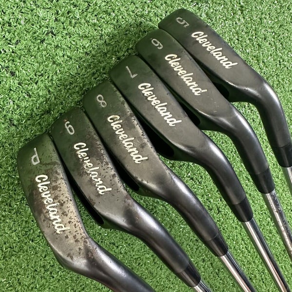 Cleveland Tour Action Black Gunmetal Red Iron Set 5-PW Steel Regular ...