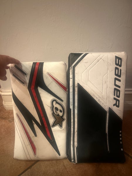 Bauer Supreme M5 PRO Senior Goalie Blocker | SidelineSwap | Buy and ...