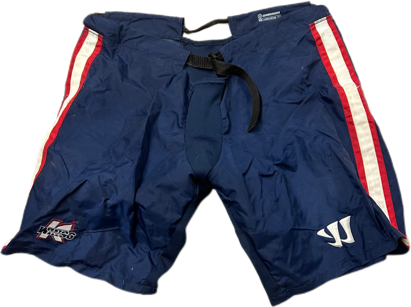 Warrior - Used Pro Stock Pant Shell (Blue/White/Red) | SidelineSwap ...
