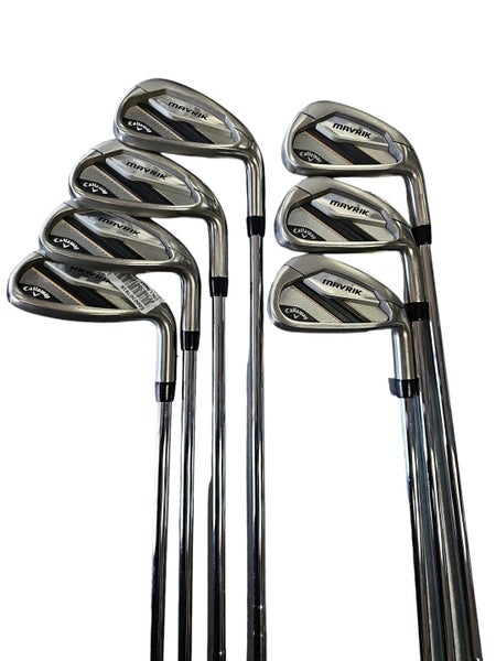 Used Callaway Callaway Maverik Iron Set 5i-gw Aw Regular Flex Steel ...