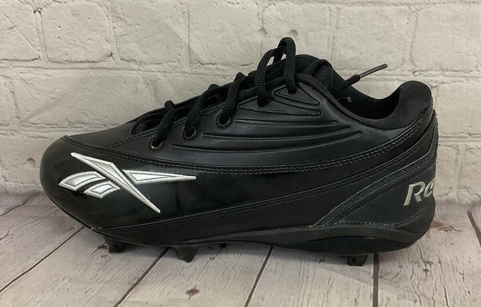 Reebok 20-136785 NFL 4-Speed II Low D Men's Football Cleats Black US 8 ...