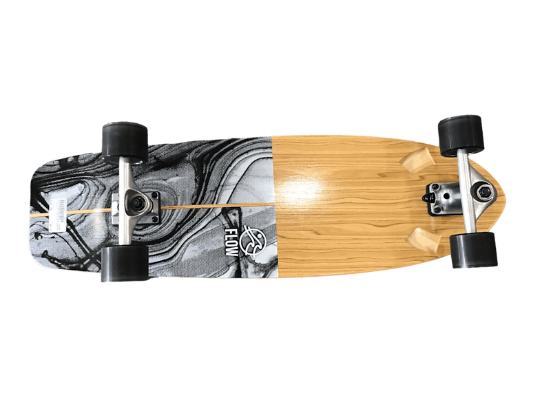 Used Flow Surf Skate Skateboard Long Complete Skateboards ...