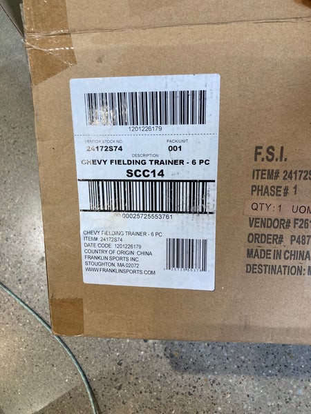 New Franklin Chevy Field Training (6 Pieces) | SidelineSwap | Buy and ...