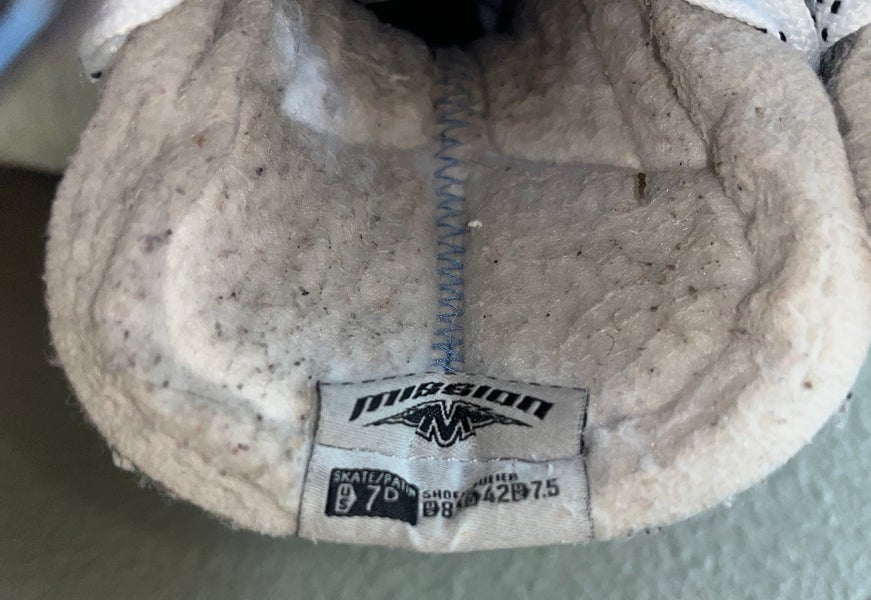 Mission Inhaler AC4 Inline Roller Hockey Skates - Senior Size 7D ...