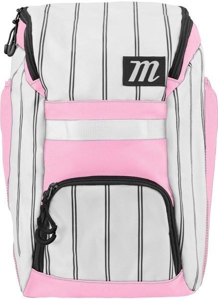 Marucci Foxtrot Baseball/Softball 4-7yrs Bat Bag Backpack White/Pink ...