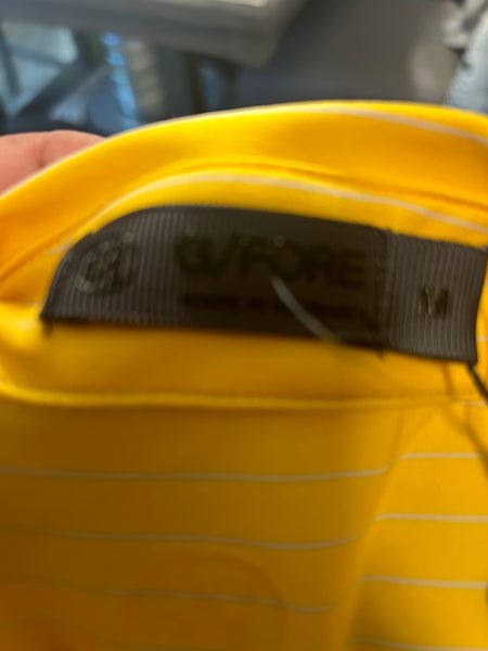 Yellow New Men's G-Fore Shirt | SidelineSwap | Buy and Sell on SidelineSwap