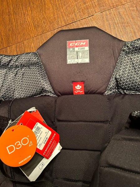 Black New XL CCM JetSpeed Shell Girdle Pro Stock | SidelineSwap | Buy ...