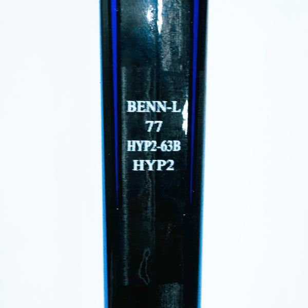 New Custom Blue Bauer Vapor Hyperlite 2 Hockey Stick-LH-77 Flex-Benn ...