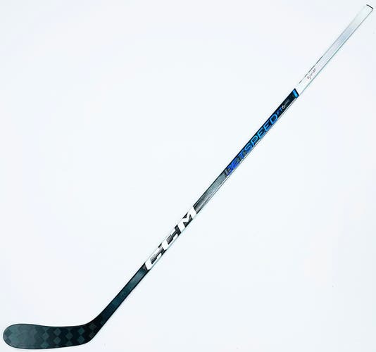 New Custom Silver CCM Jetspeed FT7 Pro Hockey Stick-RH-80 Flex-P28-Grip ...