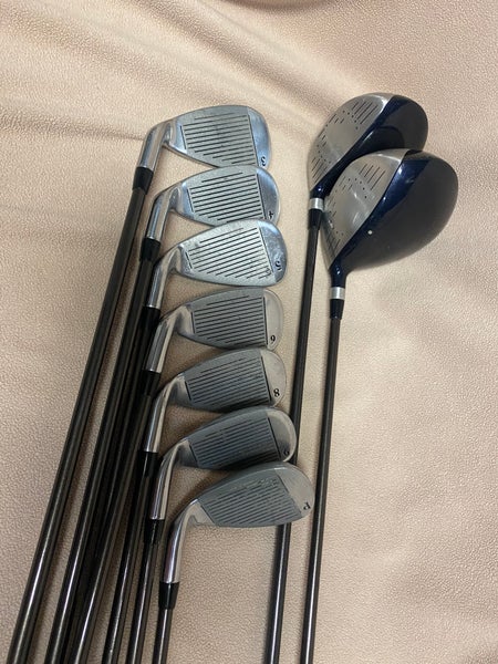 Used Men's Pinemeadow Nitrix Right Handed Clubs (Full Set) 9 Pieces ...