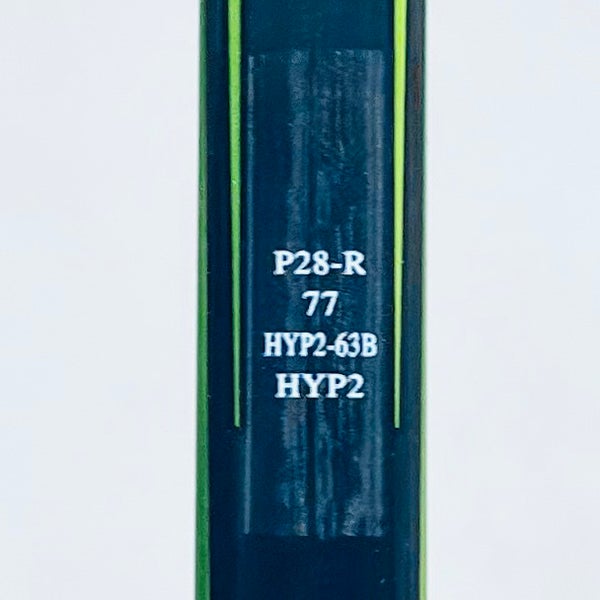 New Custom Gold Bauer Vapor Hyperlite 2 Hockey Stick-RH-77 Flex-P28 ...