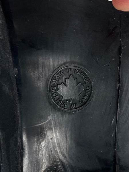 Vintage Micron 4 Laser Skates size 4 D hockey junior black JR ice Made ...