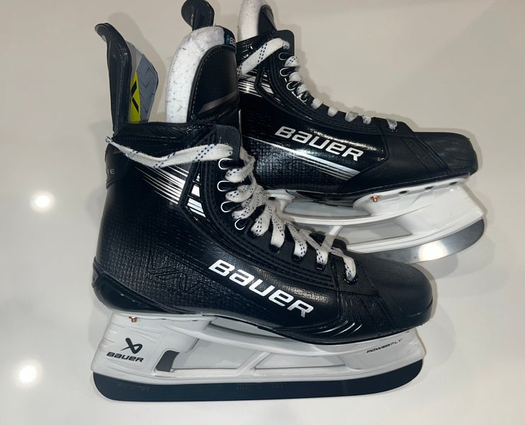 CUSTOM Black Hyperlite 2 Skates With Fly Ti Steel | SidelineSwap | Buy ...