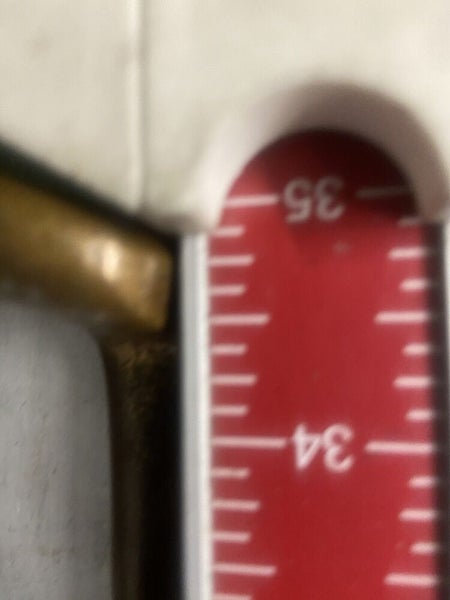 Matzie Velvet Touch Laser Brass Putter El Segundo Calif RH 35" Steel ...