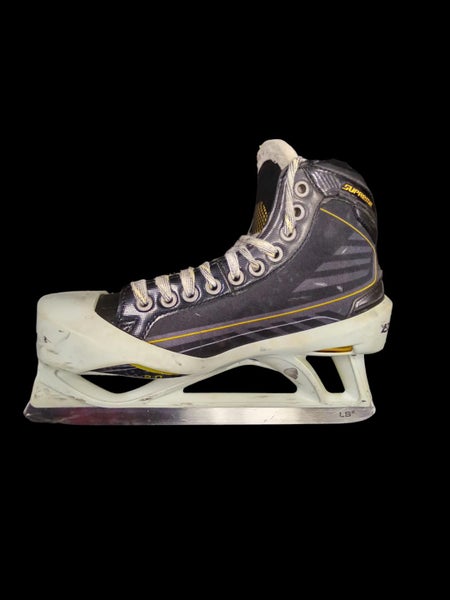 Used Bauer Supreme One90 Senior 7 Goalie Skates | SidelineSwap | Buy ...