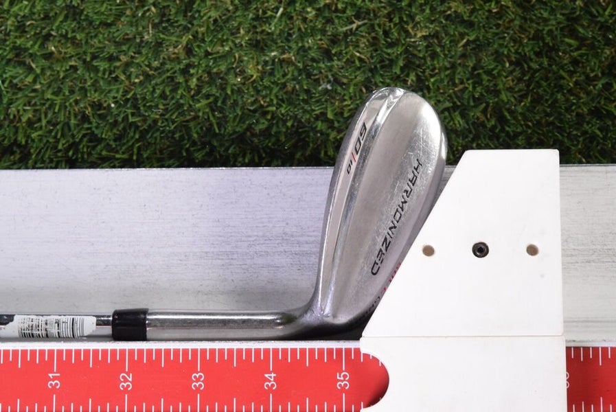WILSON STAFF SOLE GRIND HARMONIZED 60 10 LOB WEDGE L WEDGE FLEX STEEL ...