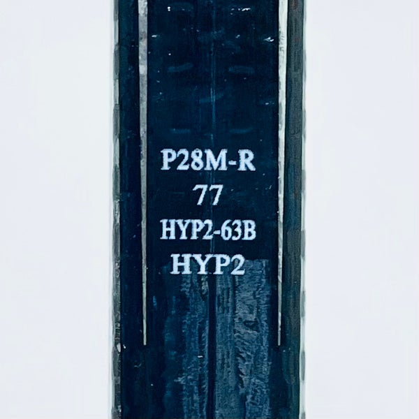 New Custom Silver Bauer Vapor Hyperlite 2 Hockey Stick-RH-77 Flex-P28M ...