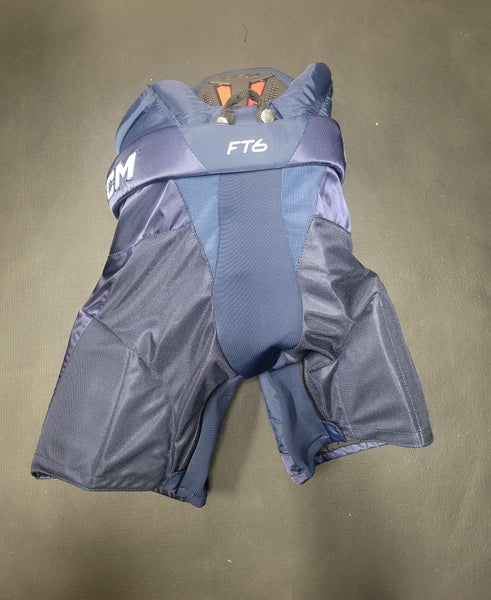 New Senior Medium CCM Jetspeed ft6 Hockey Pants Navy Blue ...