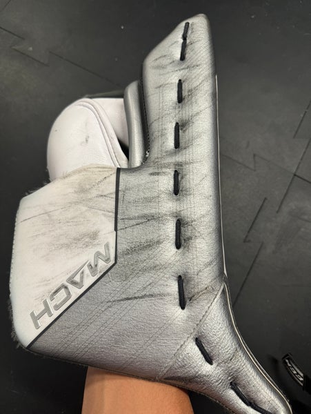 Bauer Mach Sr M w/ Mach Blocker and CCM Glove Full Set | SidelineSwap ...
