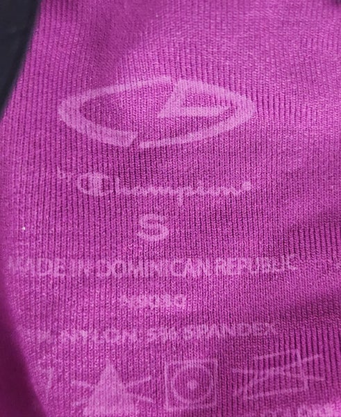 C9 by Champion Grape with Maroon Piping Light Sports Bra with Crossing ...