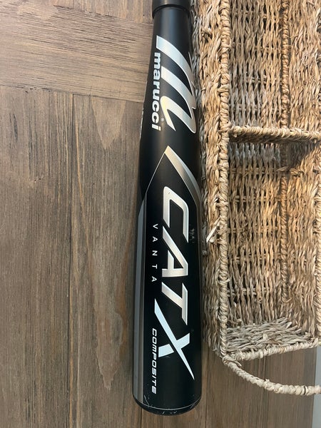 Used 2023 Marucci CAT X Vanta Composite Bat USSSA Certified 19 oz 29 ...