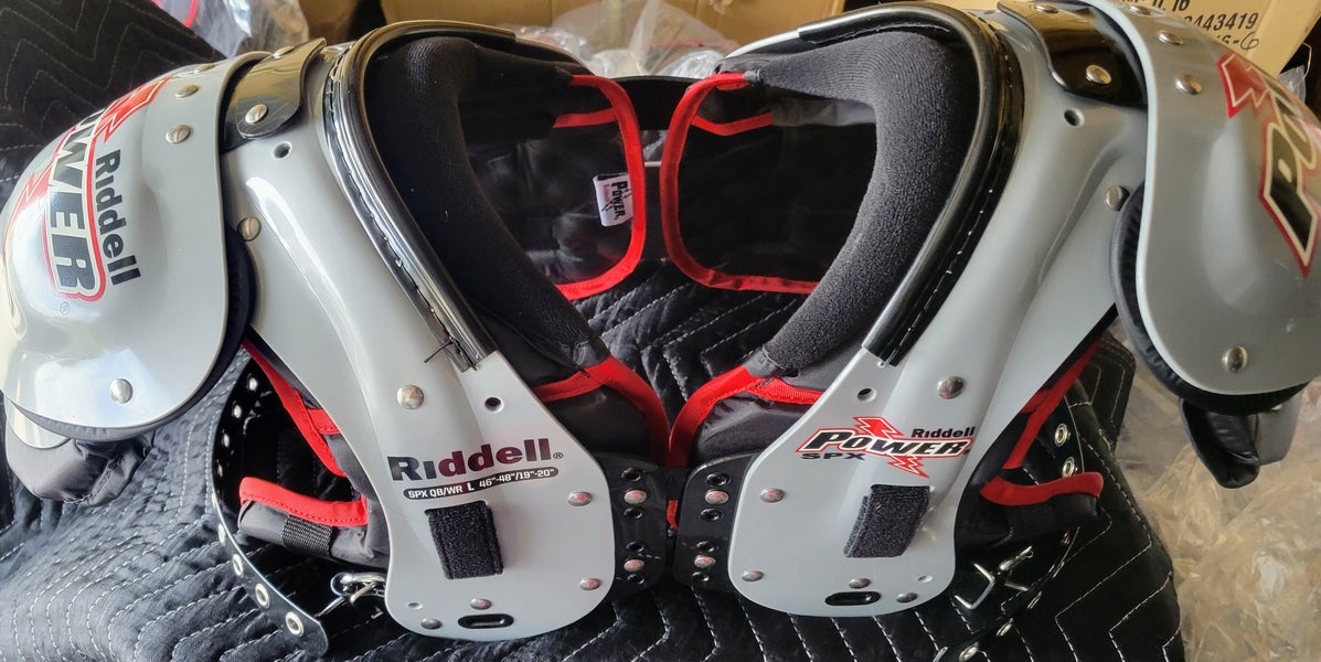 New Large Adult Riddell Power SPX Shoulder Pads RB/DB | SidelineSwap ...