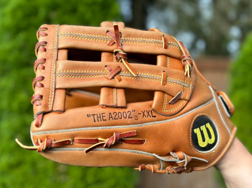 Wilson A2000 Lefty Model A2002 XXL Baseball Glove | SidelineSwap | Buy ...