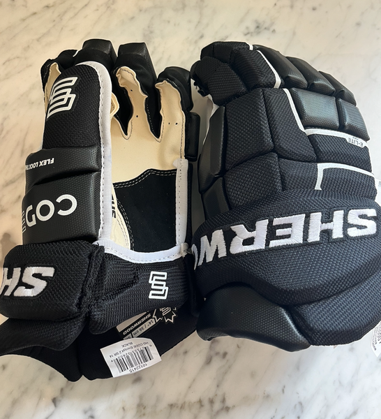New Sher-Wood Code III Gloves 14" Pro Stock | SidelineSwap | Buy and ...