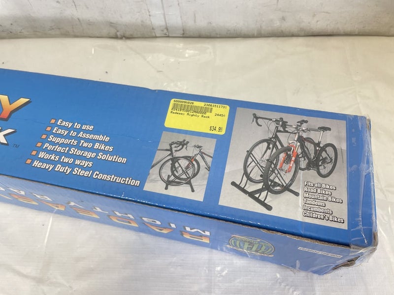 New Radeasy Mighty Rack 2 Bicycle Storage Rack | SidelineSwap | Buy and ...