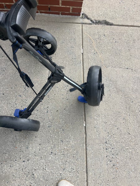 Black Used Unisex Bag Boy Sidekick Push Cart | SidelineSwap | Buy and ...