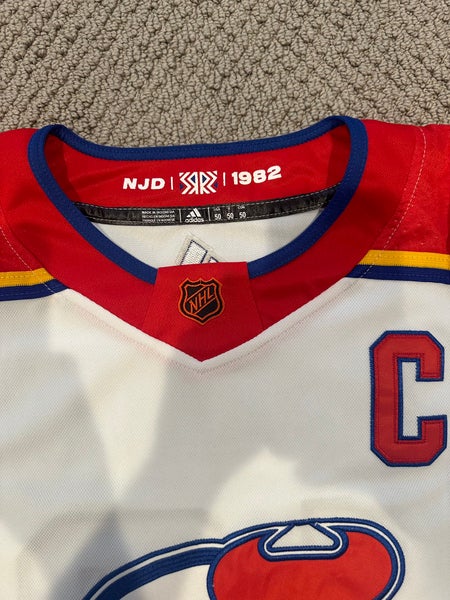 Nico Hischier New Jersey Devils Reverse Retro Jersey size 50/medium ...