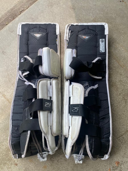 Hockey Goalie Used Senior Bauer 2sPro leg pads | SidelineSwap | Buy and ...