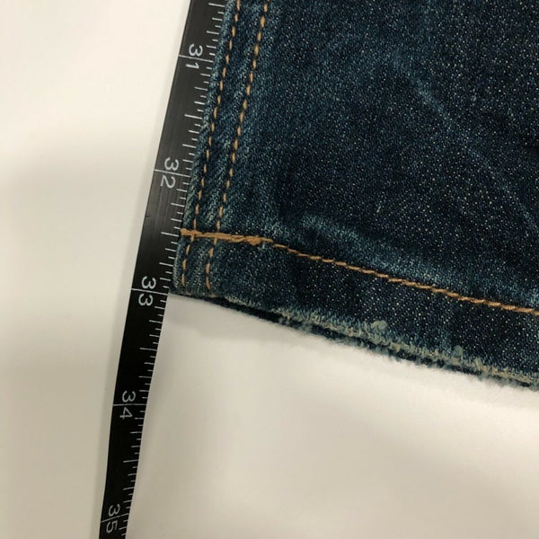 Anoname Jeans Womens 24 Straight Pant Denim Straight Grunge Rock ...