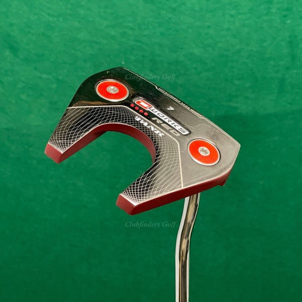Odyssey O Works Red Tank 7 35.25" Double-Bend Mallet Putter w/ Super Stroke | SidelineSwap | Buy ...