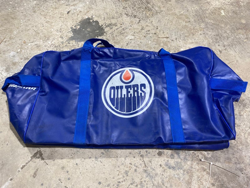 Edmonton Oilers Warrior Player Equipment Bag Royal Blue 8857 ...