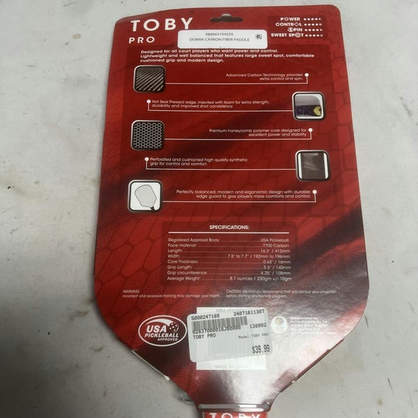 Used Toby Pro Pickleball Paddles | SidelineSwap | Buy and Sell on ...