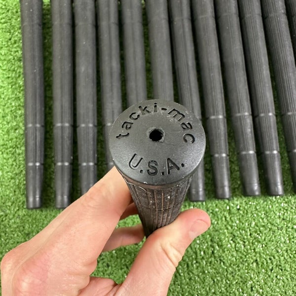 Lot of 13 Tacki Mac USA Arthritic Golf Grips Oversize Black ...