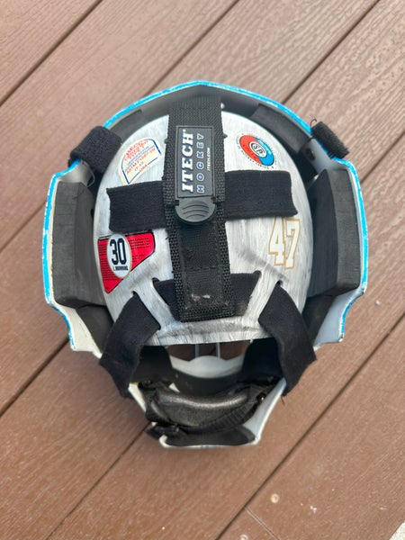 Hockey goalie Mask Itech Junior | SidelineSwap | Buy and Sell on ...