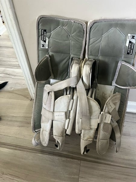 Used Medium Bauer GSX Goalie Leg Pads | SidelineSwap | Buy and Sell on ...