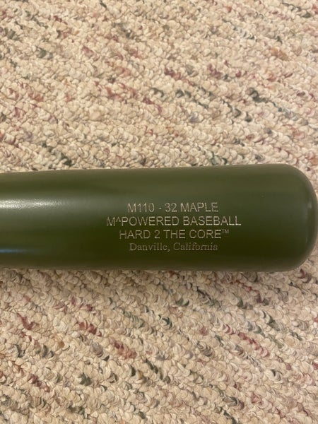 M-Powered Hard 2 The Core M110 32" Maple Wood bat | SidelineSwap | Buy ...