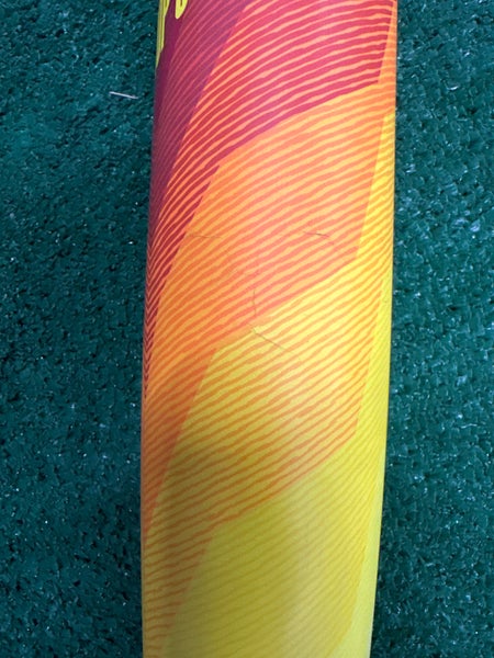 Used 2024 Easton Hype Fire Bat USSSA Certified (-5) Composite *CRACKED ...