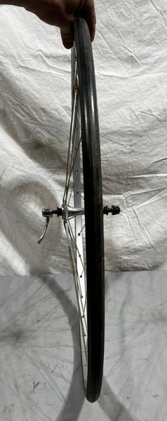 Matrix Aurora 32-Spoke Silver Aluminum 700C Front Wheel Shimano RX100 ...