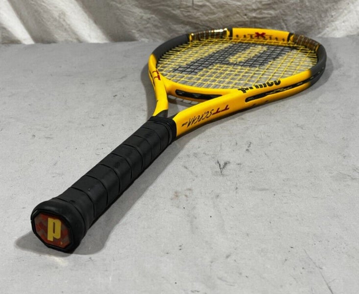 Prince Triple Threat TT Scream OS 110 Sq In Tennis Racquet 4-3/8" Grip ...