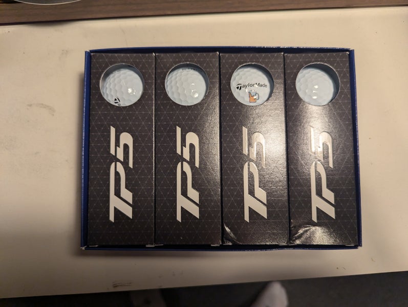 New TaylorMade TP5 Balls 24 Pack (2 Dozen) - My Symbol Beer ...