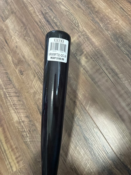 New Victus TATIS23 Dealer's Choice Maple Pro Reserve Wood Bat: VRWMFT23 ...