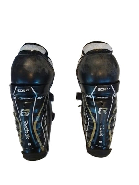 Used Reebok Crosby 87 9" Hockey Shin Guards | SidelineSwap | Buy and Sell on SidelineSwap