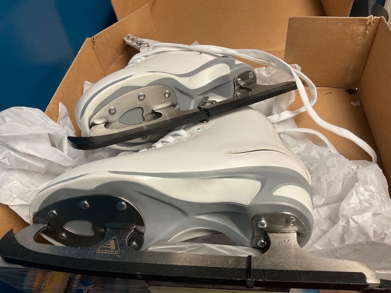 JACKSON ULTIMA - Girls White FIGURE SKATES - Never Worn/Used - Size 3 ...