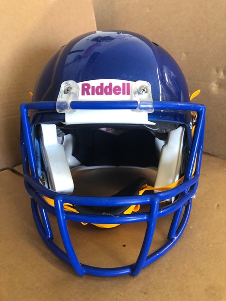 USED RIDDELL SPEED ADULT HELMET - MEDIUM - ROYAL BLUE METALLIC ...
